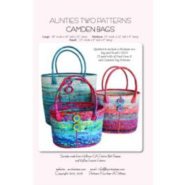 Aunties Two Patterns Camden Bags Pattern