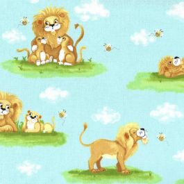 SusyBee | Lyon the Lion | Lions and Cubs in Aqua