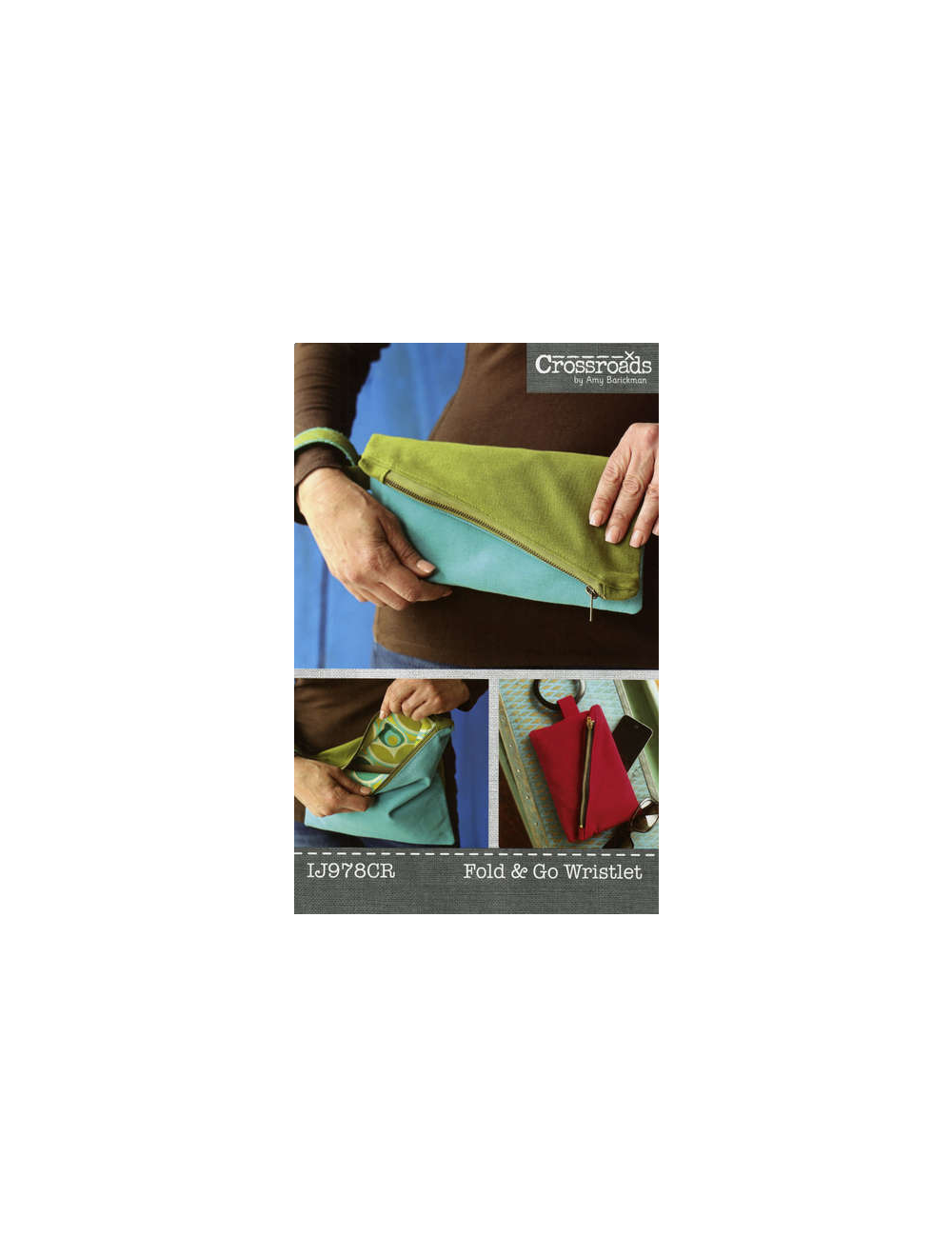 Indygo Junction Fold & Go Wristlet Pattern